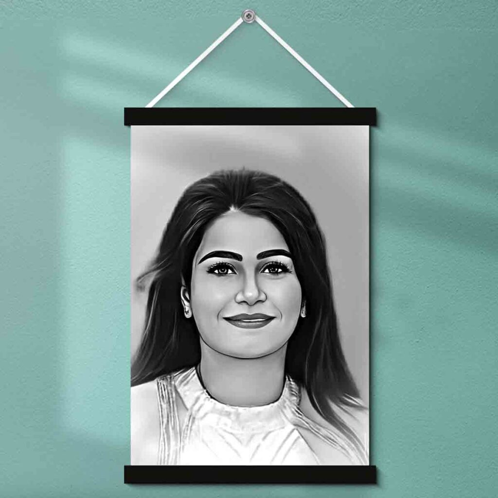 picture of a sketch | Printed Sketch For Gift